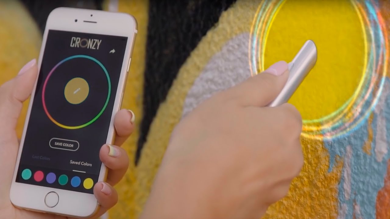 CRONZY Pen - over 16 million colors in your pocket