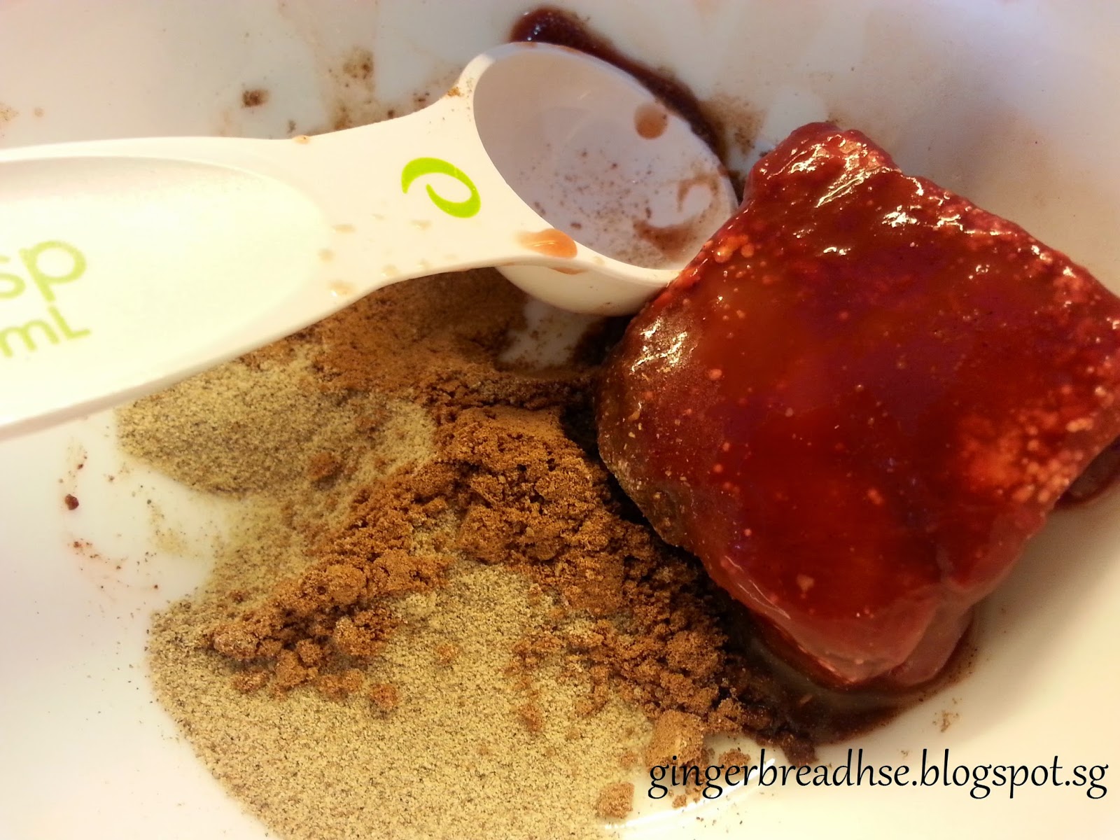 Gingerbread House: Chinese Roast Pork (Sio Bak) using (mainly) airfryer