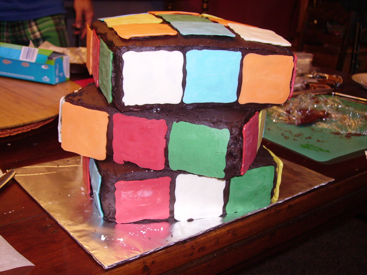 The Joys of Caking: Rubik's Cube