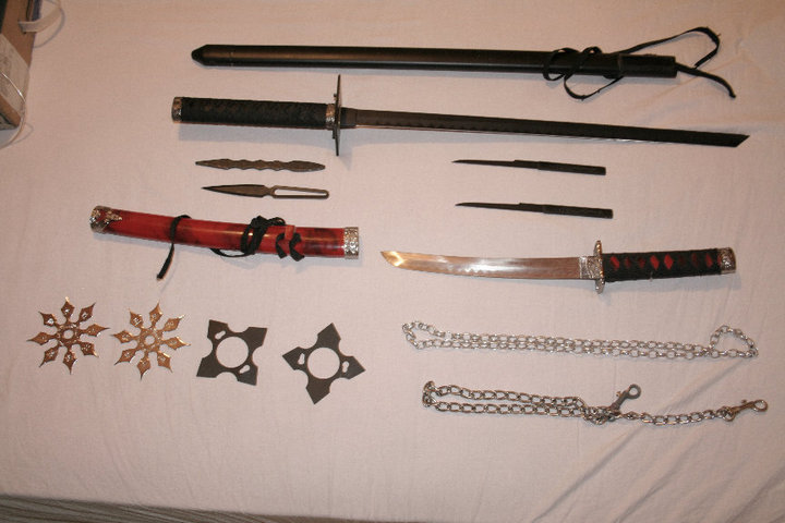 Ninja: Equipamentos e armas dos Ninjas