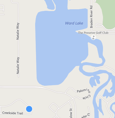 Sustainable Sarasota : Honore Park - Proposed - Ward Lake, Braden River
