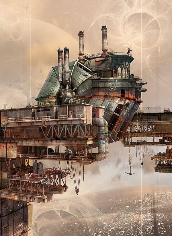 Steampunk is here. Back to the 80's.. 1880's.: Cool steampunk art