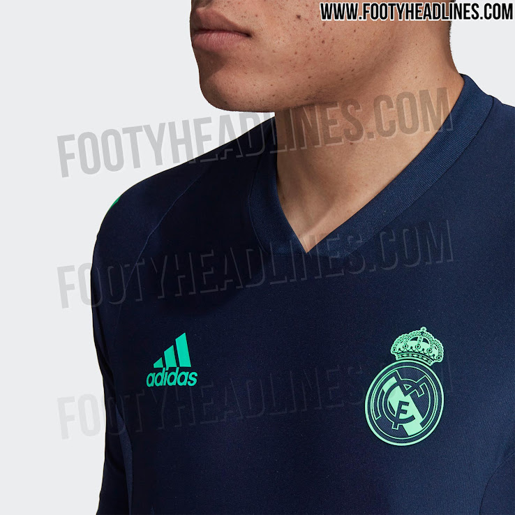 Adidas Real Madrid 19-20 Champions League Training Kit Leaked - Third ...