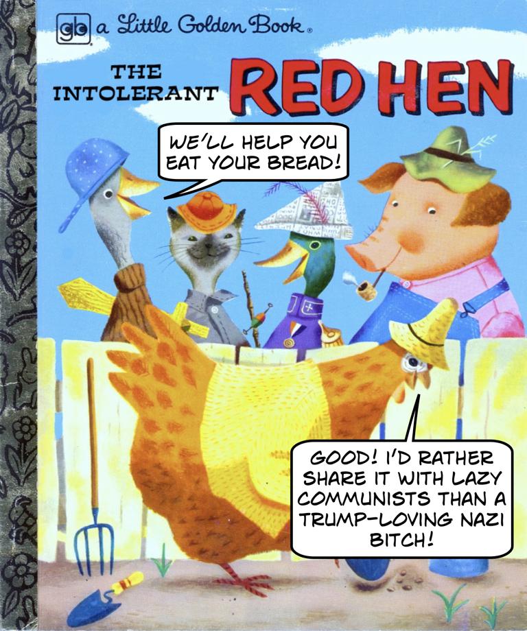 Stilton's Place: Better Fed Than Red