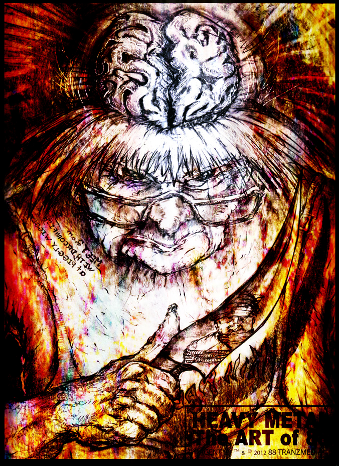 Alex M Alderete: Art and Music: Heavy Metal Magazine and AGENT 88!