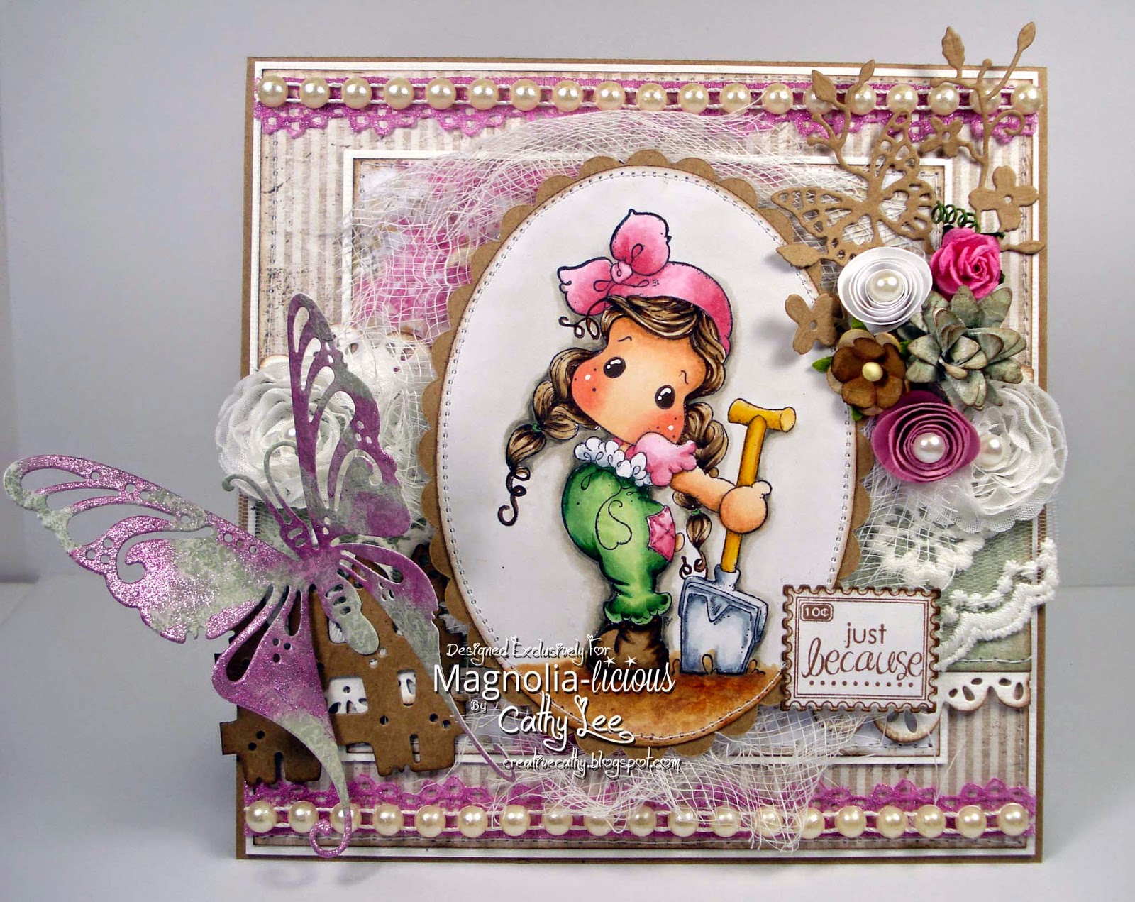 Cathy's Creative Place: Frilly, Lacey and Feminine