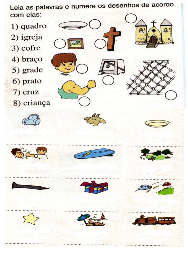 Atividades escolares: Atividades bra bre bri bro bru