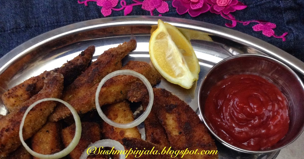 Fish Strips - From Sushma's Kitchen