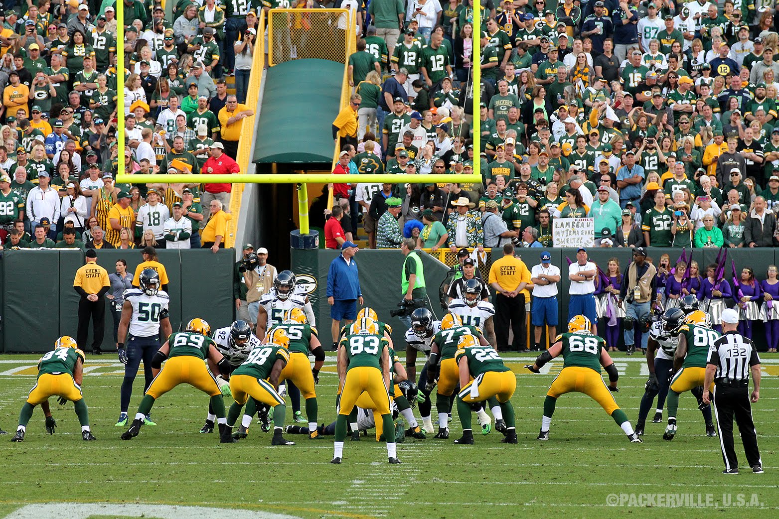 PACKERVILLE, U.S.A.: Seattle at Green Bay — The Game #2