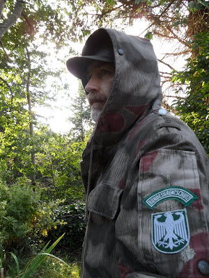 Four Bees: Bundesgrenzschutz Parka, BGS Sumpfmuster Camo