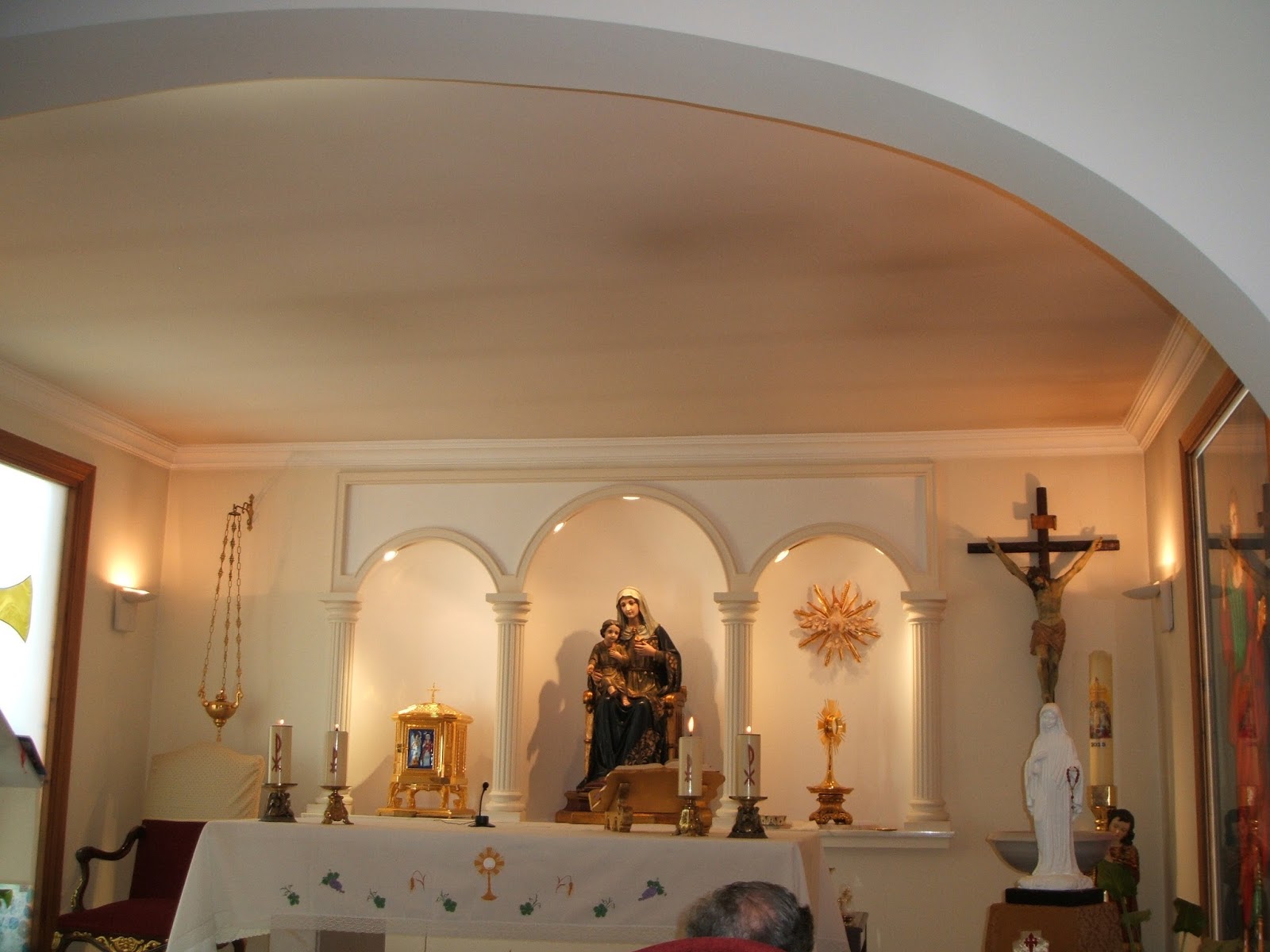 GOSPA PEREGRINA REINA DE LA PAZ: VISITA: Capilla de Cancelada Estepona
