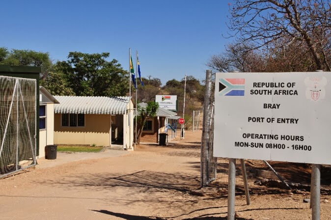 SA Grensposte - SA Ports of Entry: Bray border post