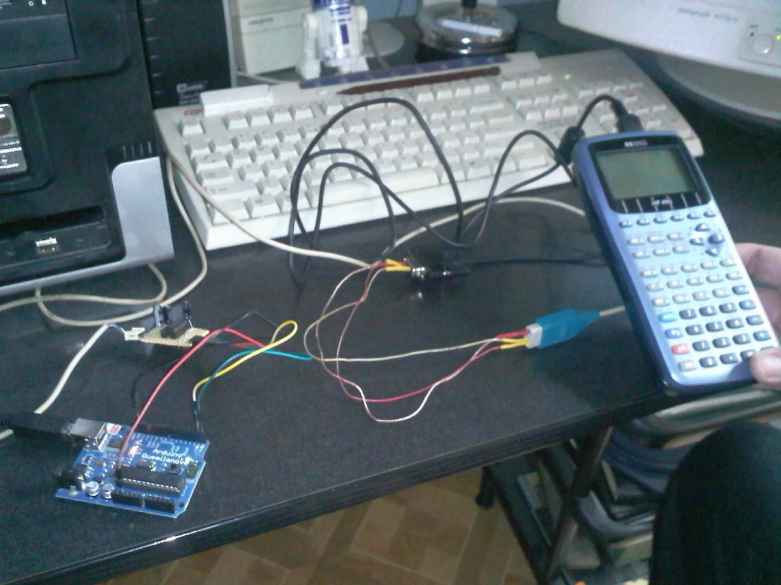 Arduino in Romania: Conectare seriala Arduino - calculator HP 49G