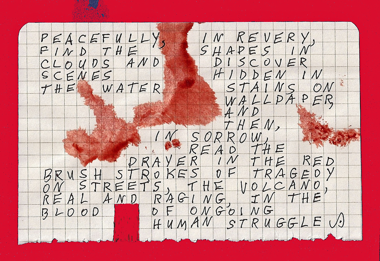 The Blue Elephant: Blood Poem Number Two