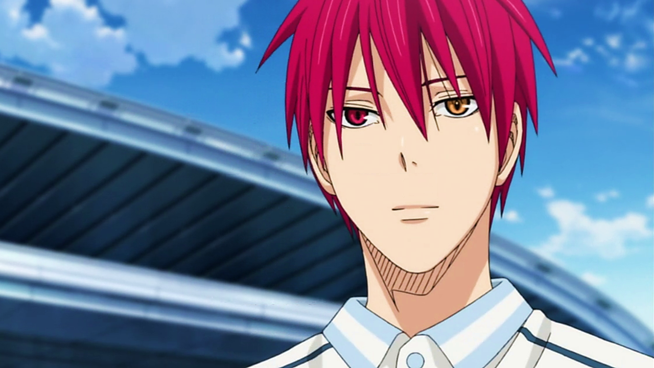 Is it just me, or did they make Akashi look really goofy in the anime ...