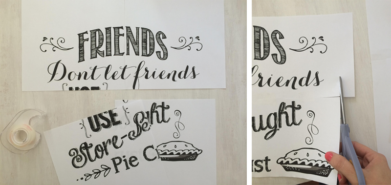 {DIY} Chalk Hand Lettering Tutorial | Creative Ever After