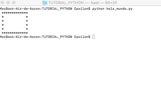 HOLA MUNDO EN PYTHON :) ~ ROBOGEEK