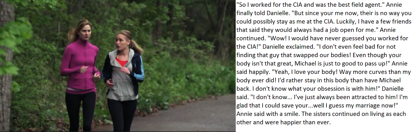 Switching Captions: Sister Switch - Covert Affairs