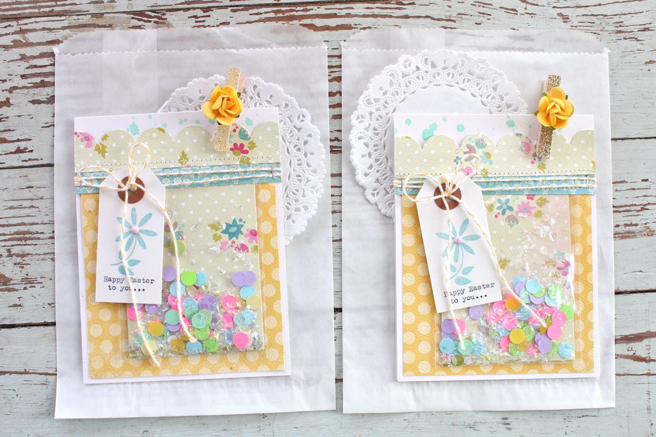 Mish Mash: Confetti Easter cards...