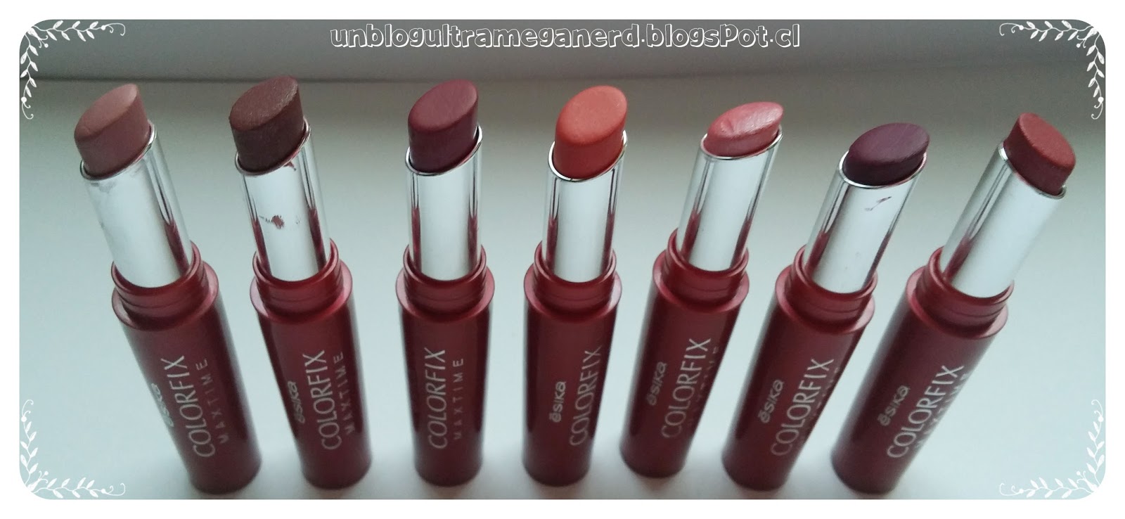 Mis Labiales Colorfix Maxtime de Esika - Review #3 | Un Blog Ultrameganerd