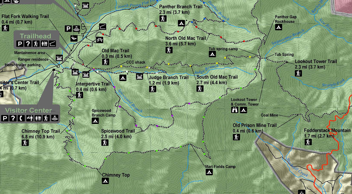 Hiking the Historical East: Frozen Head State Park: Chimney Top to the ...