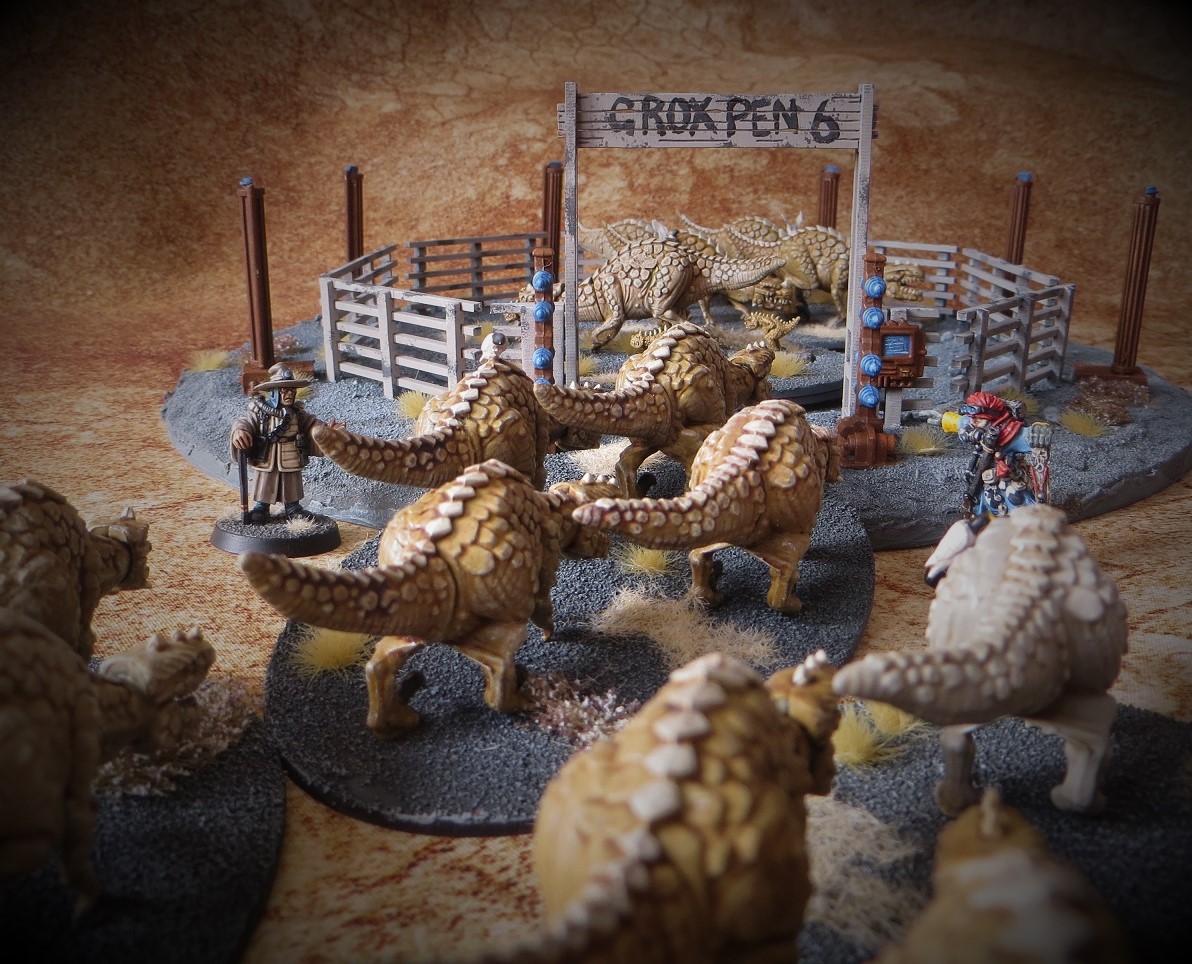 Magpie and Old Lead: Grox Herding - Animal Husbandry in the 41st Millennium