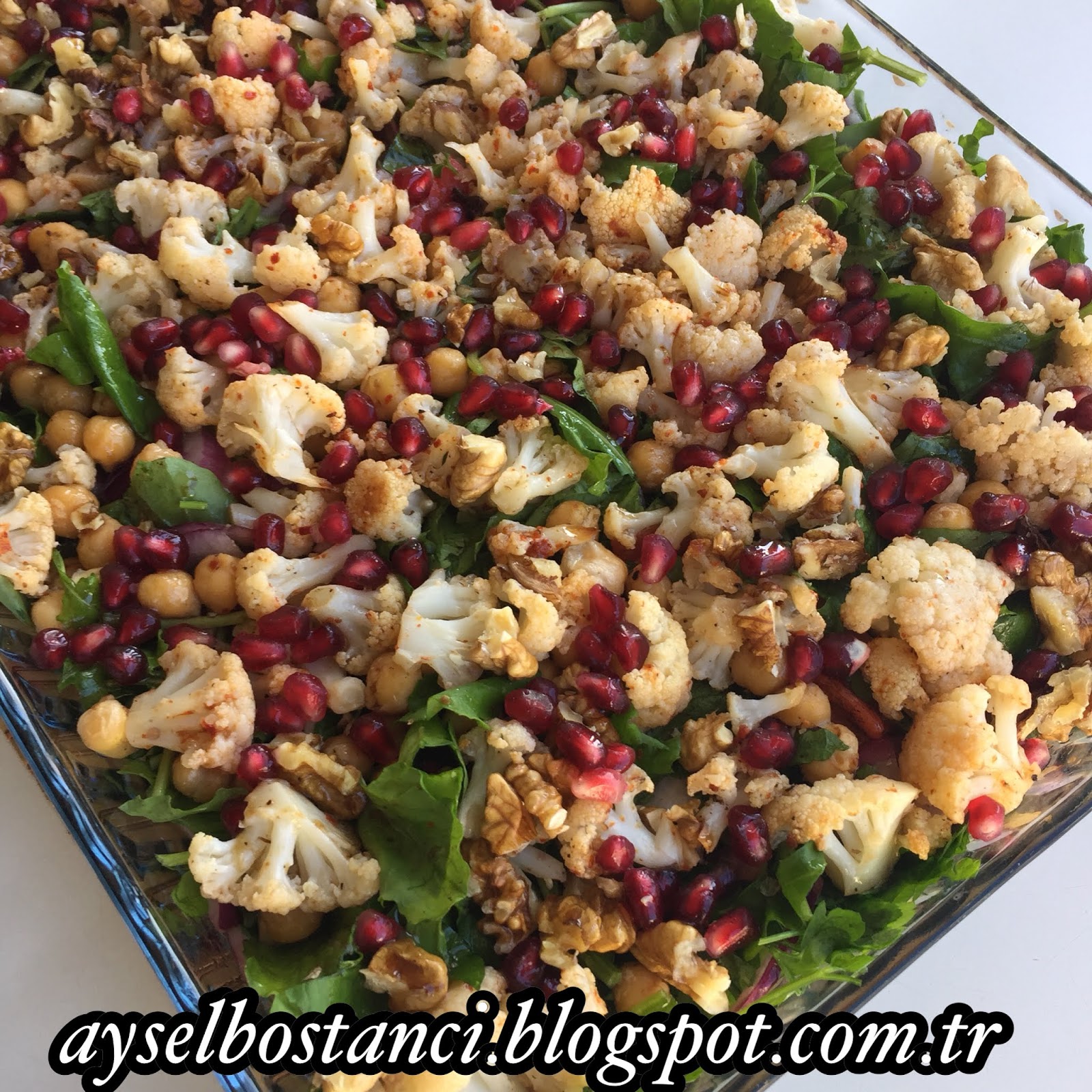 Aysel'in Mutfağı: ROKALI KARNABAHAR SALATASI