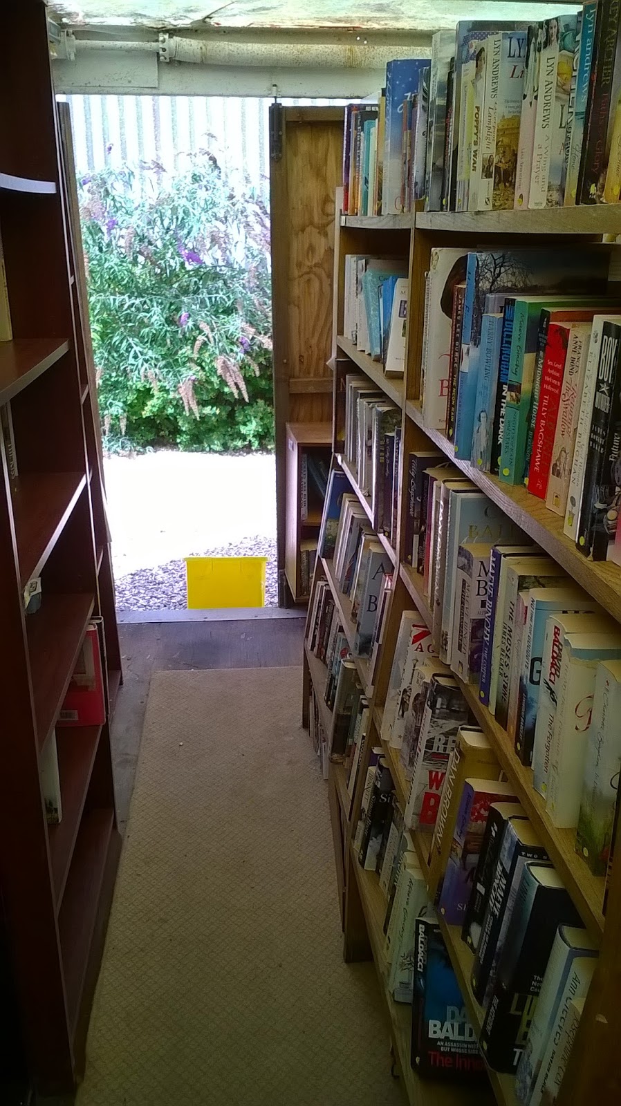 Small Treasures: A Makeshift Library and Fund-raising Total