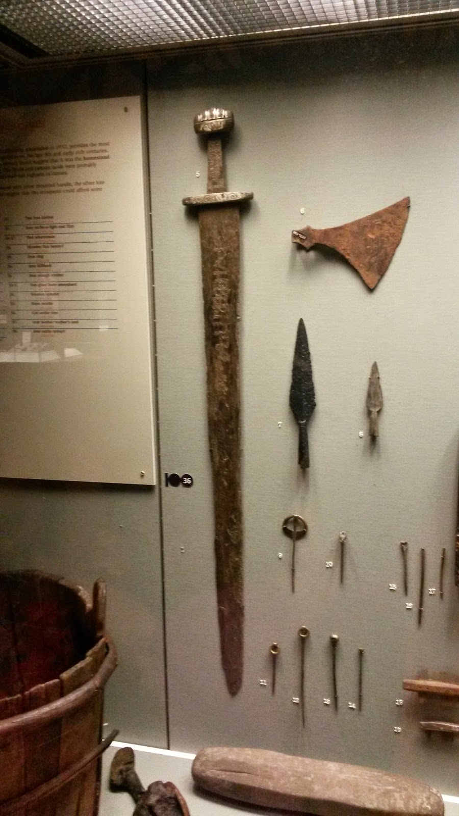 Alaska Scherrers: Viking artifacts at the museum in Dublin
