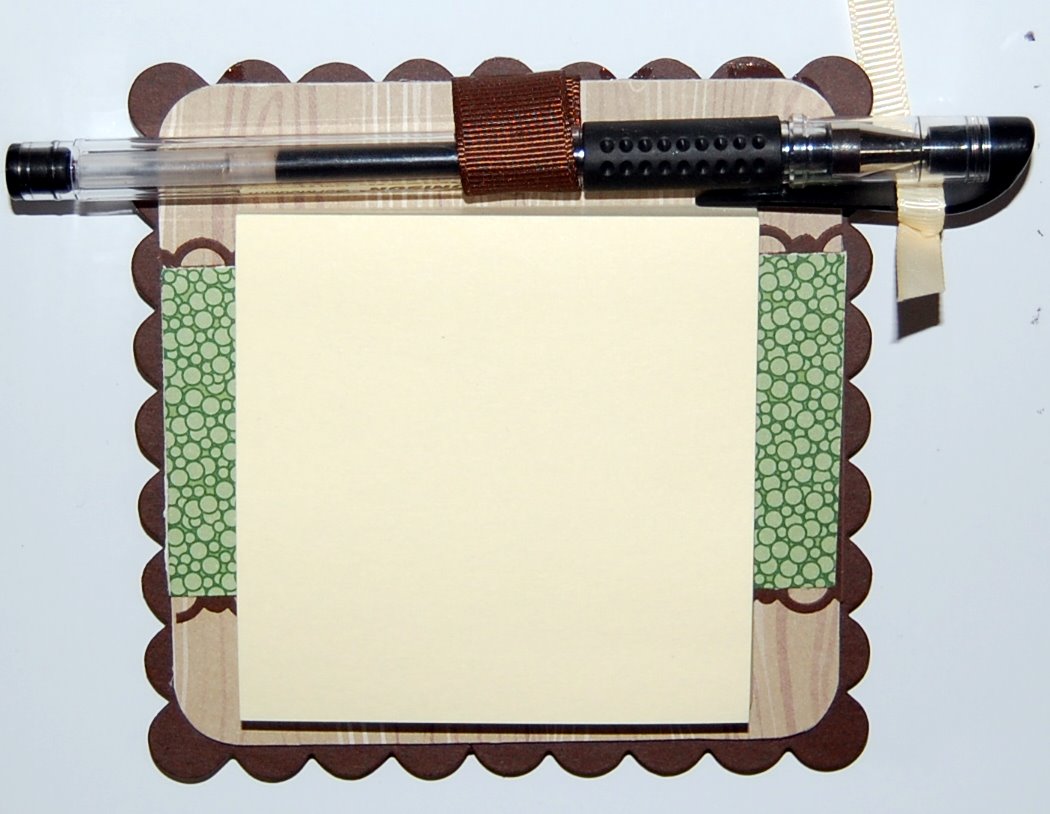 Patty Creates: Woodland Walk Notepad Holder