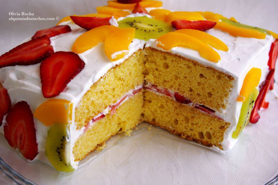 BOLO DE FRUTAS | Dicas Femininas