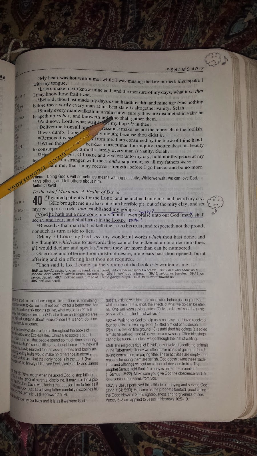 Dear Lissy: Bible Marking Tutorial Series: Marking A Topical Chain