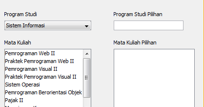 Menggunakan JList dan JComboBox pada Netbeans 7.0.1 - coba coba