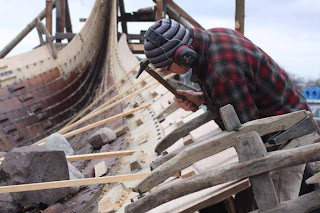 The Traditional Crafts Blog: building the world's most iconic viking ...