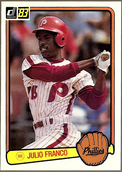 Baseball Card Breakdown: One True Rookie: Julio Franco
