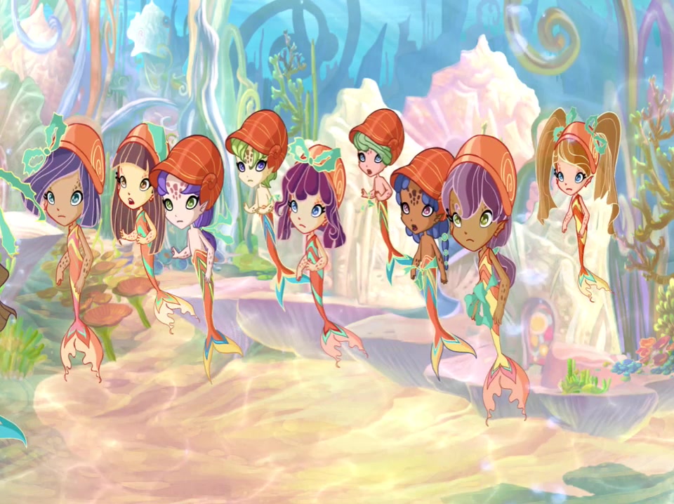Imágenes de la aldea Selkie de Philla con nuevas Selkies!! - Winx Club All