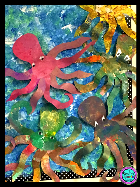 The Creative Colorful Classroom: Octopus Art Project