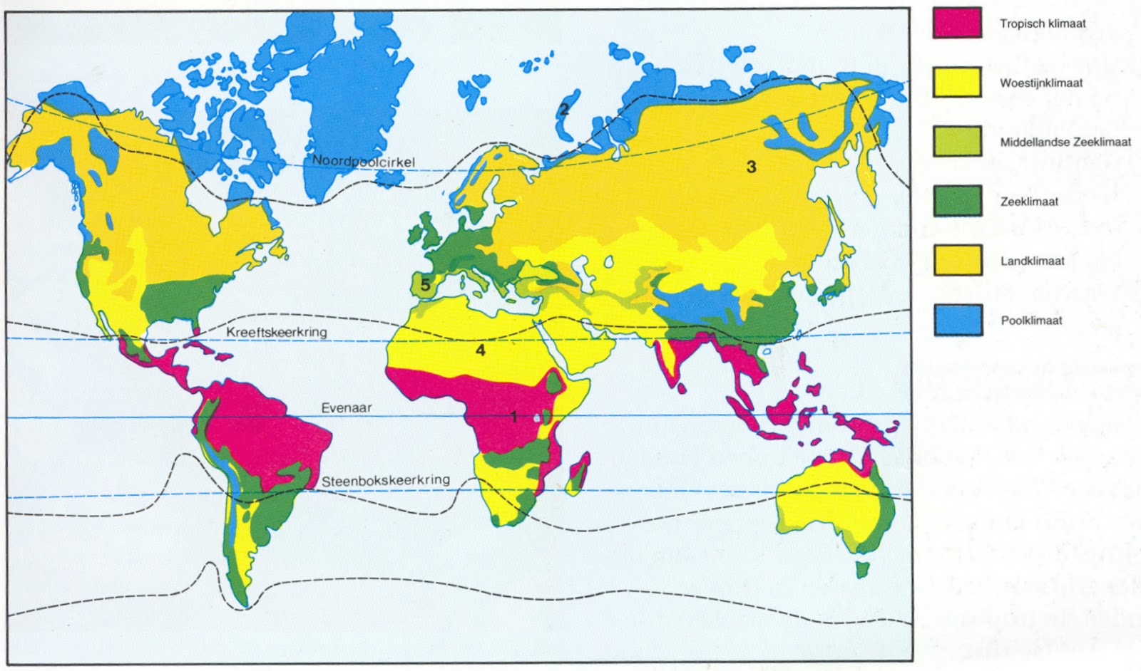 Aardrijkskunde 5 TSO: Klimaatwijziging heeft gevolgen voor tropische ...