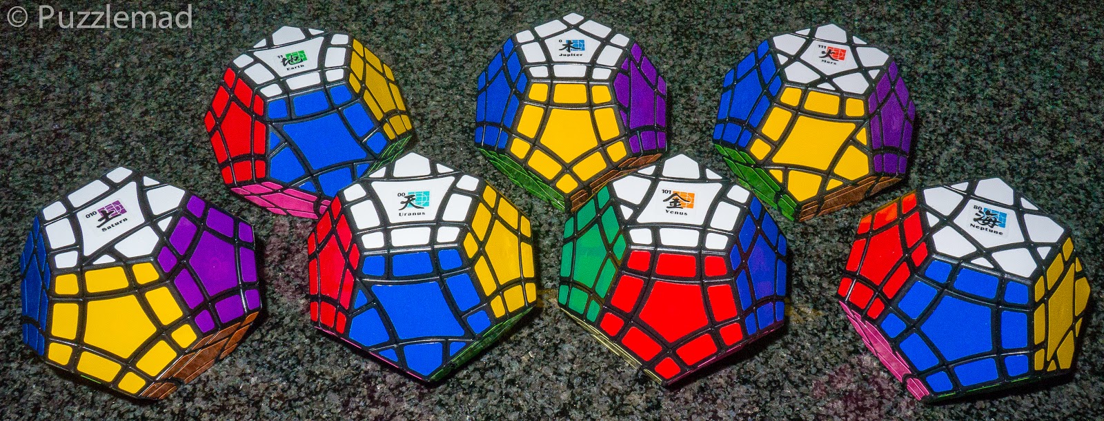 PuzzleMad: Six faces aren't tough enough? Try these, you minx!