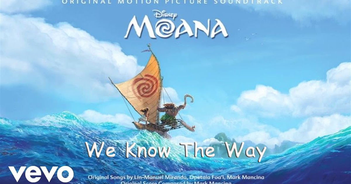 WE KNOW THE WAY (MOANA SOUNDTRACK) | Piano Sheet Music