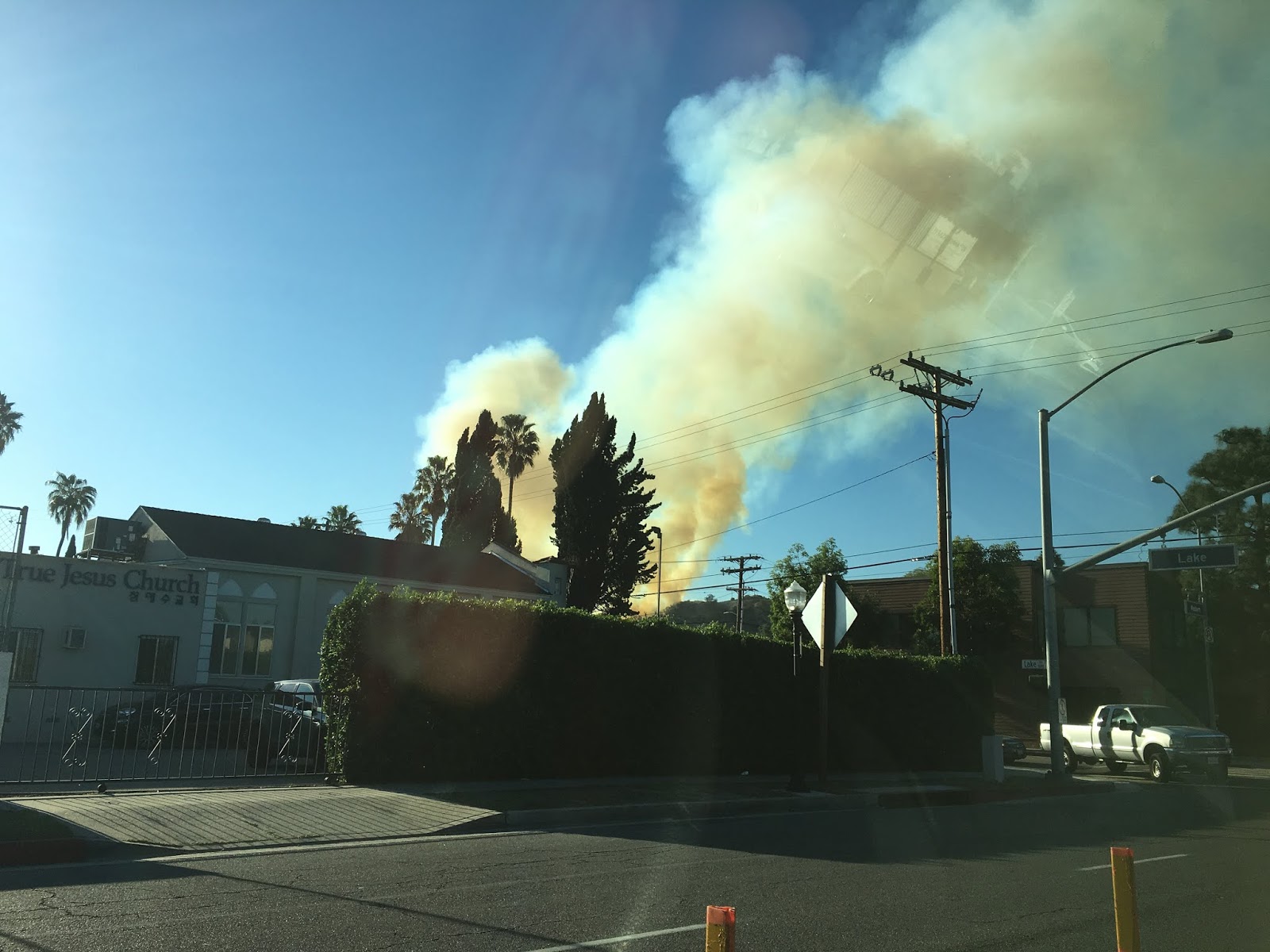 Franklin Avenue: Fire in Griffith Park: Photos From the Scene