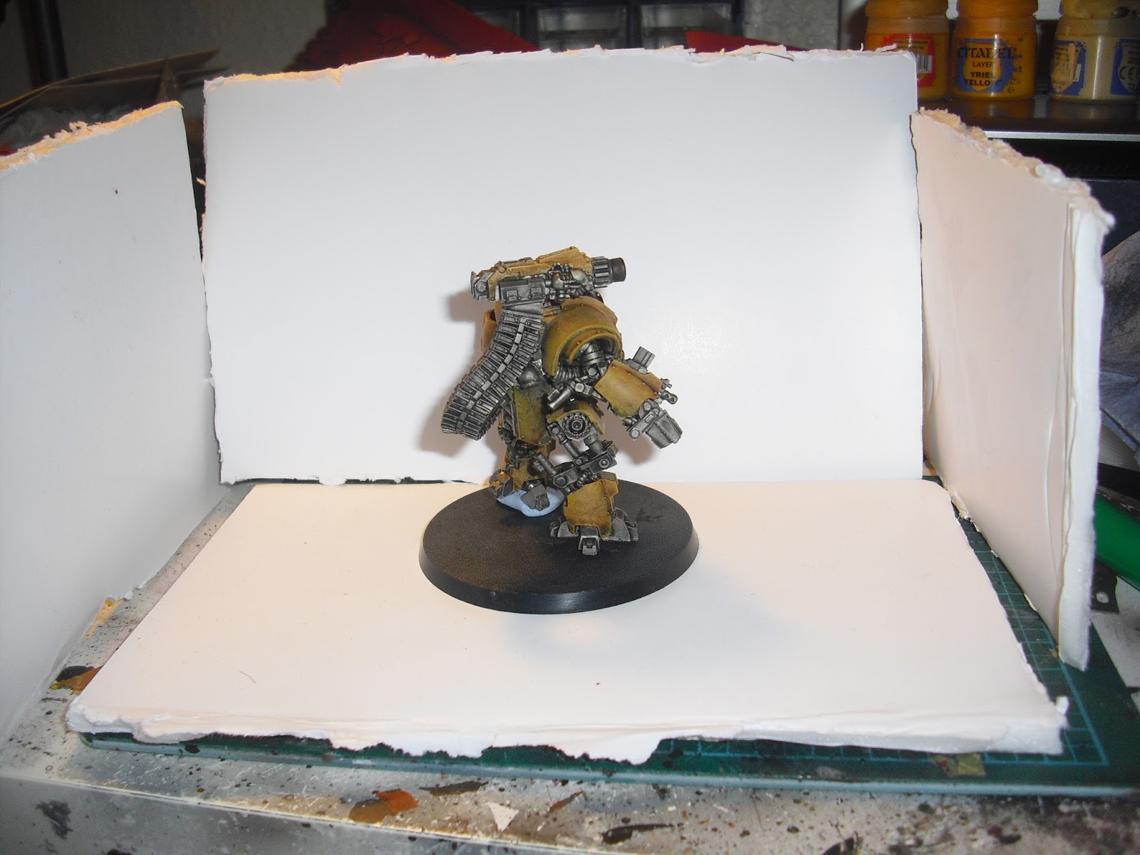 30Kplus40K: Horus Heresy: Castellax Battle Automata - early WIP