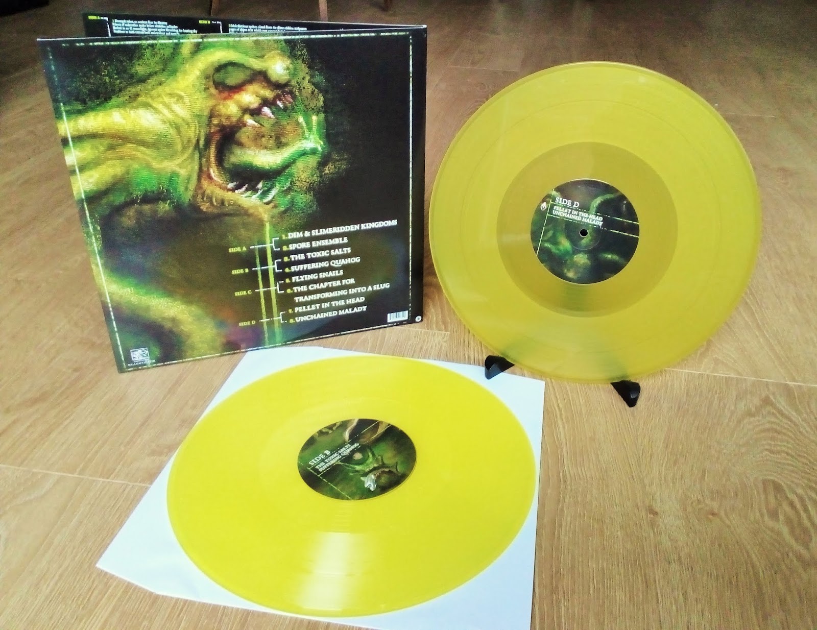 hardcore/metal vinyl: slugdge - dim and slimeridden kingdoms