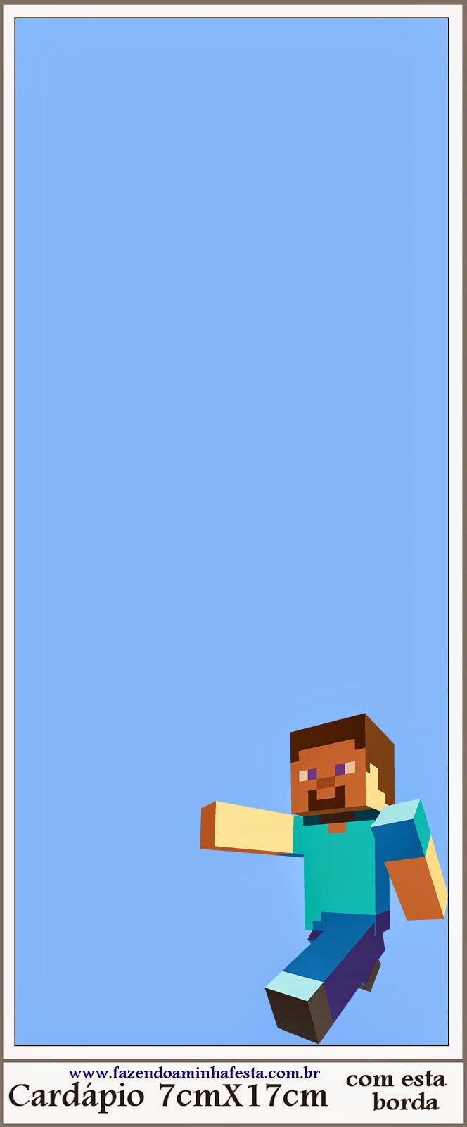 Minecraft: Party Free Printables, Images and Papers. - Oh My Fiesta! in ...