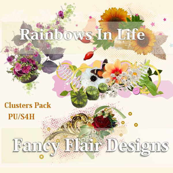 Sensibility Scrapping: Fancy Flair Designs: Rainbows in Life and Living ...