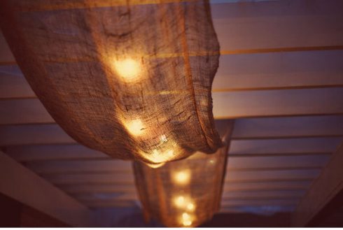 Table Linens and Twinkle Lights: Go to Fabric?