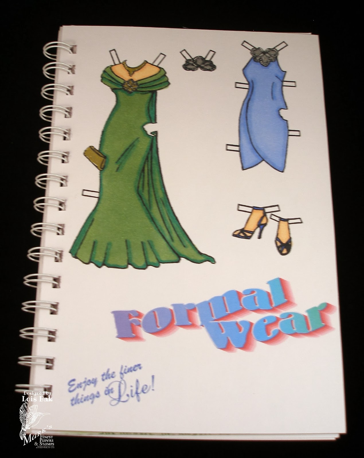 Clownmom Creations: Paper Doll Book