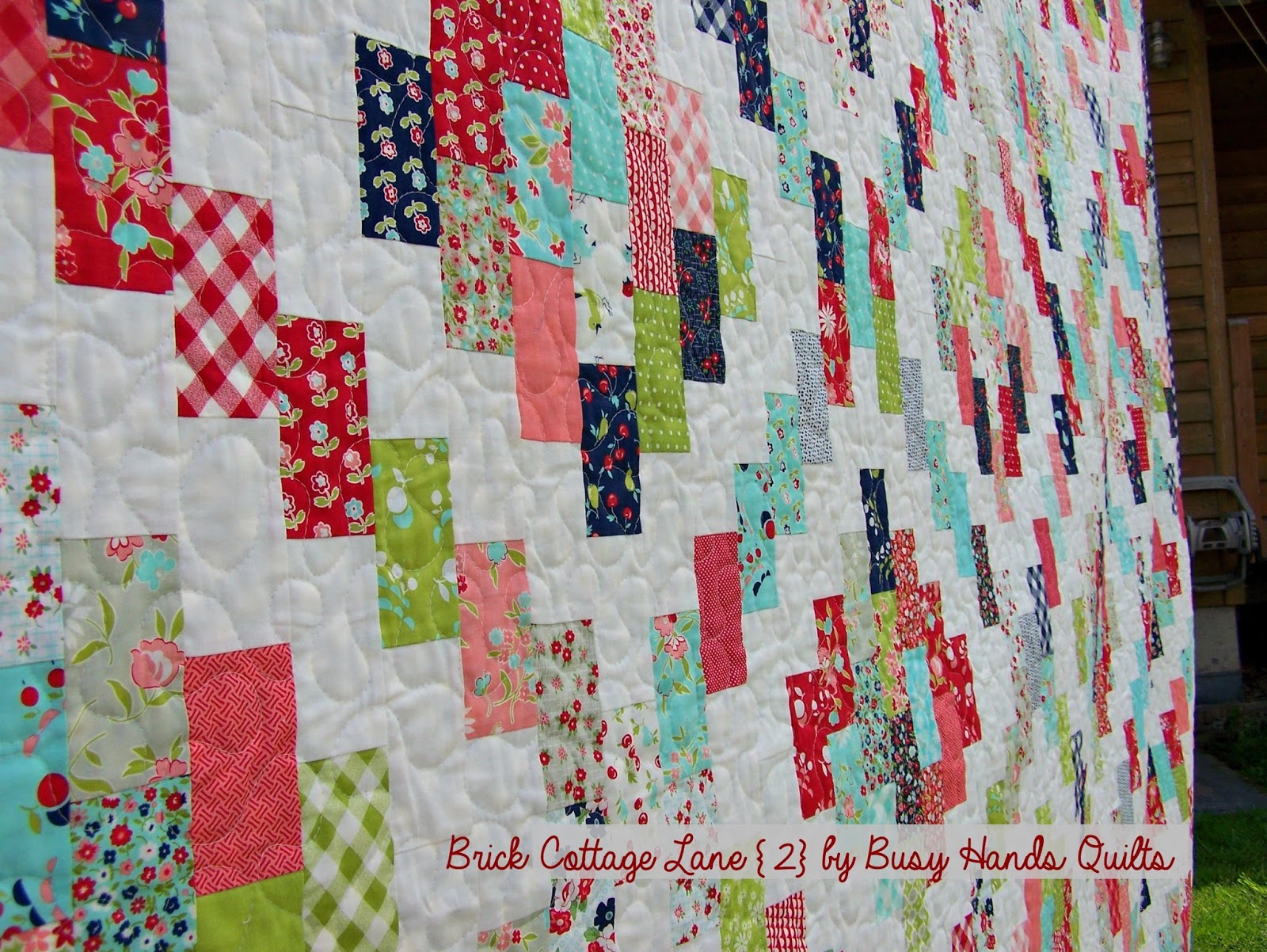 Busy Hands Quilts: Blogger's Quilt Festival {Brick Cottage Lane 2 ♥ ...