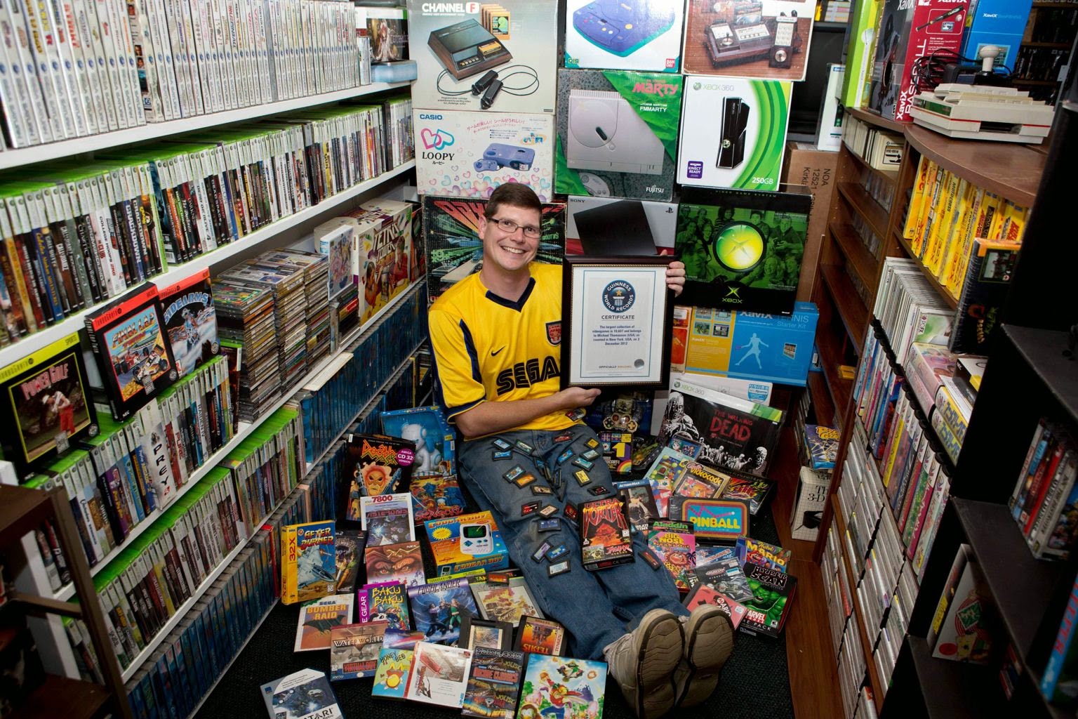 Brett Weiss: Words of Wonder: World’s Largest Video Game Collection