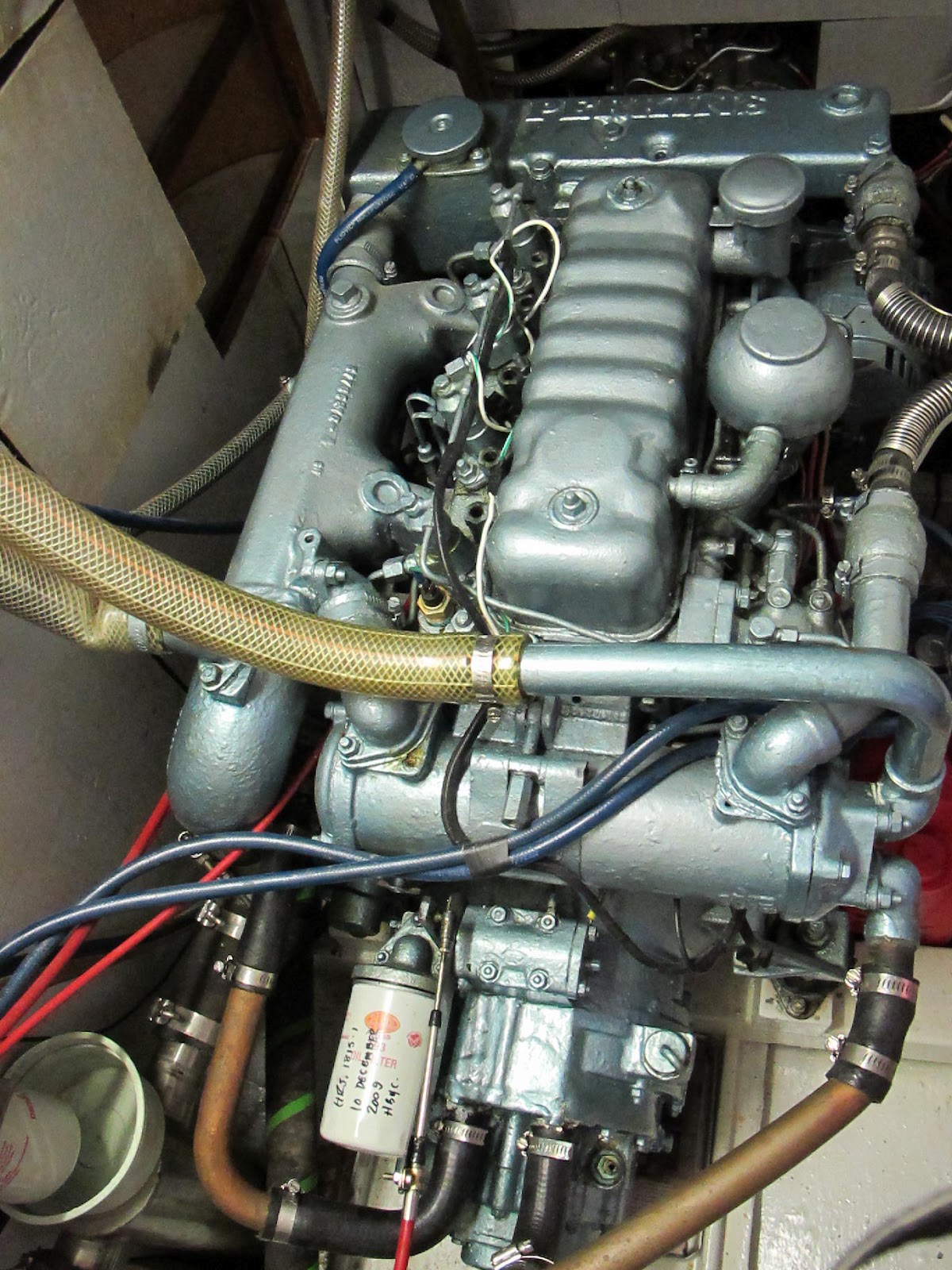 Roys Hillman Imp years: The Perkins 4108 marine diesel engine